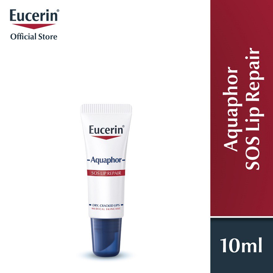 Eucerin Aquaphor SOS Lip Repair 10 ml | Soothes & Moisturize Cracked ...
