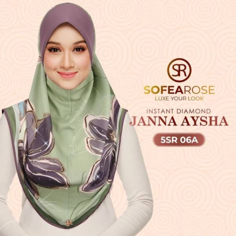 💥New collection 💥Sofearose Janna Aysha Instant Diamond Collection | Shopee Malaysia