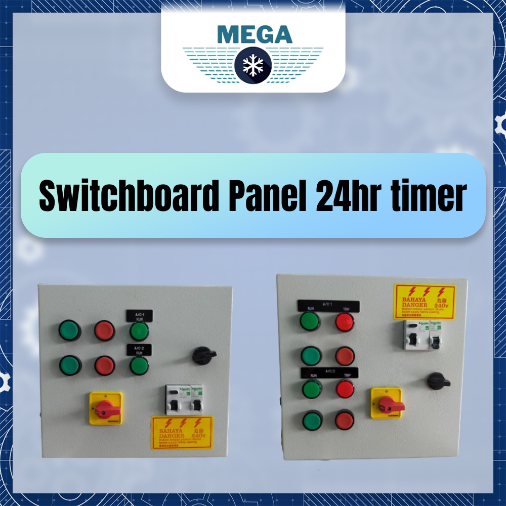 [Limited Stock] Switchboard Panel 24hr timer | Shopee Malaysia