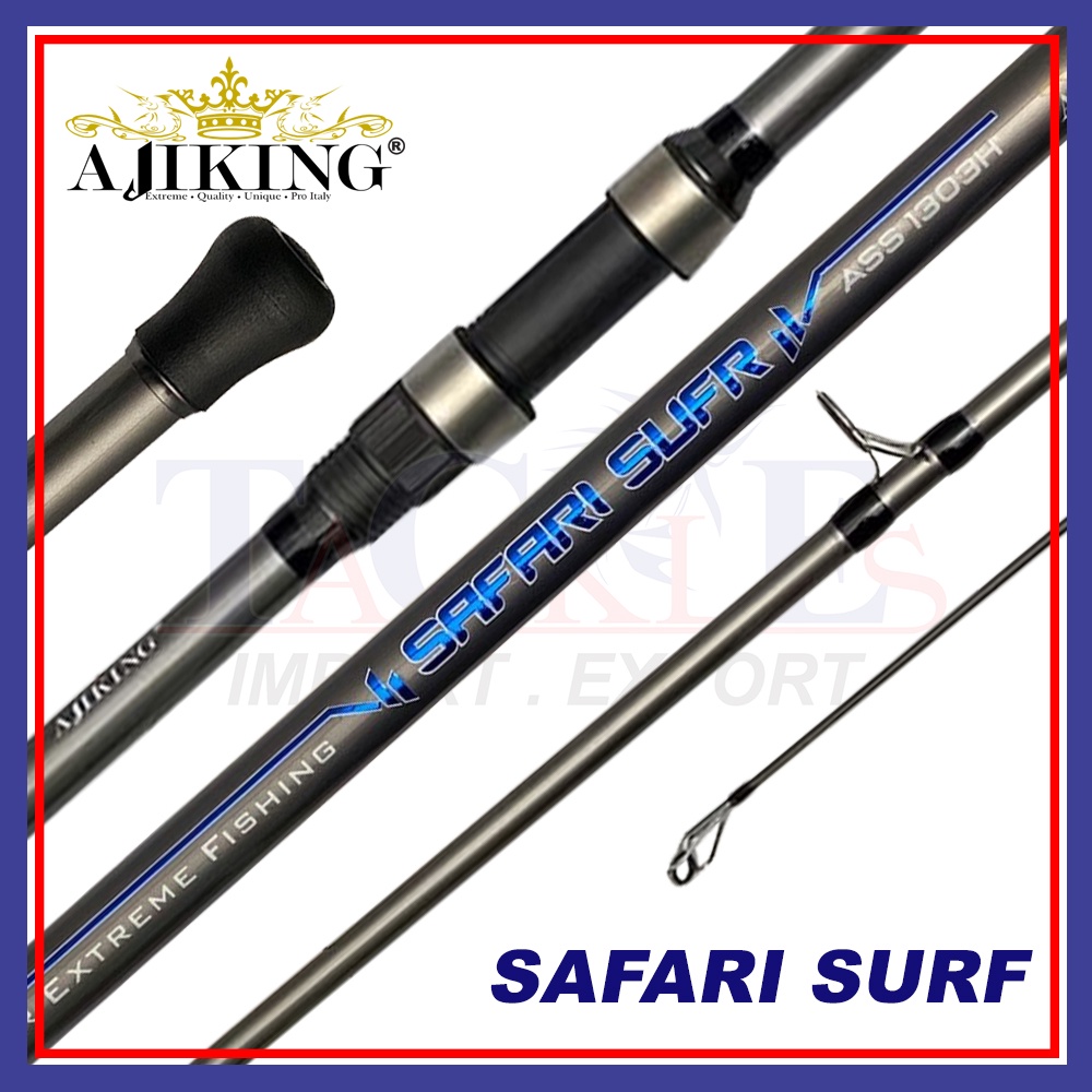 13ft -15ft Ajiking Safari Surf Cast Fishing Surf Rod Pantai Fishing ...