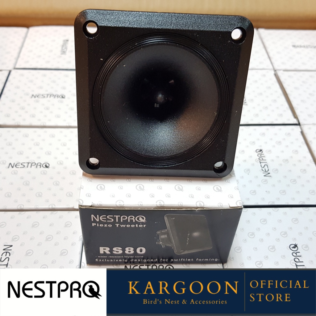 Nestpro RS80 Piezo Tweeter for Swiftlet Farming (Speaker / 喇叭 / 高音喇叭 ...