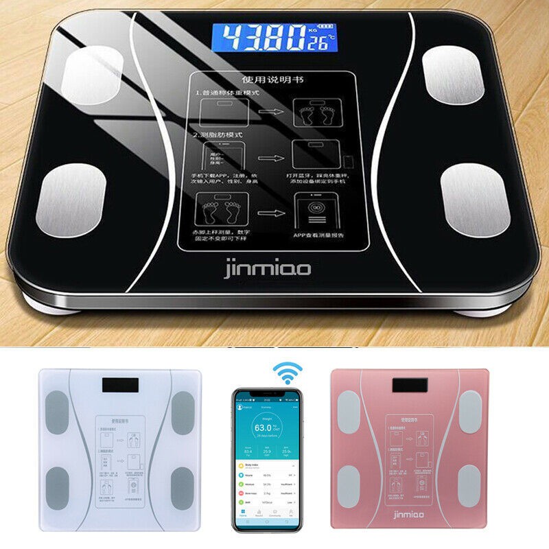 Digital Scale Body Weighing Scale Body Fat Scale Bluetooth Weight Scale ...