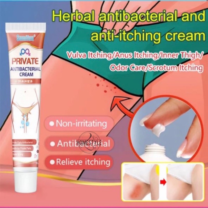 Sumifun Private Parts Herbal Antibacterial And Anti Itching Cream