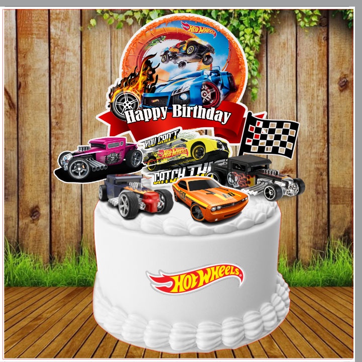 Hot Wheel Cake Topper 001 | Shopee Malaysia