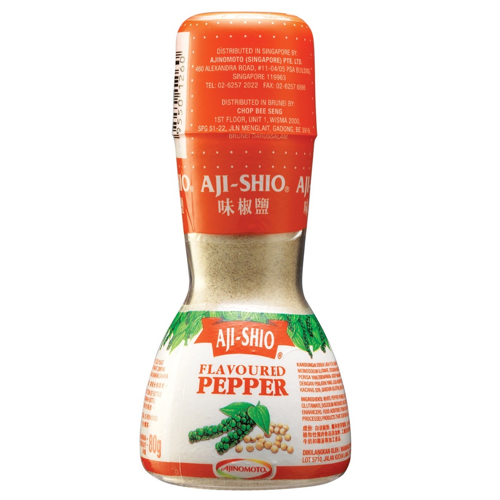 Ajinomoto Aji-Shio Flavoured Pepper - 80g | Shopee Malaysia