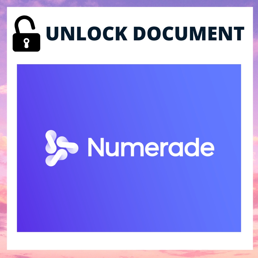Numerade Unlock Document Unlock Answer Unblur Answer Unlock Video ...