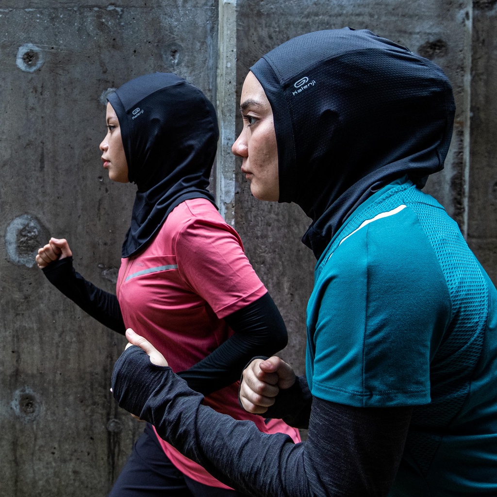Women Running Hijab (Quick Dry & Breathable) - Tudung Sukan Tudung ...