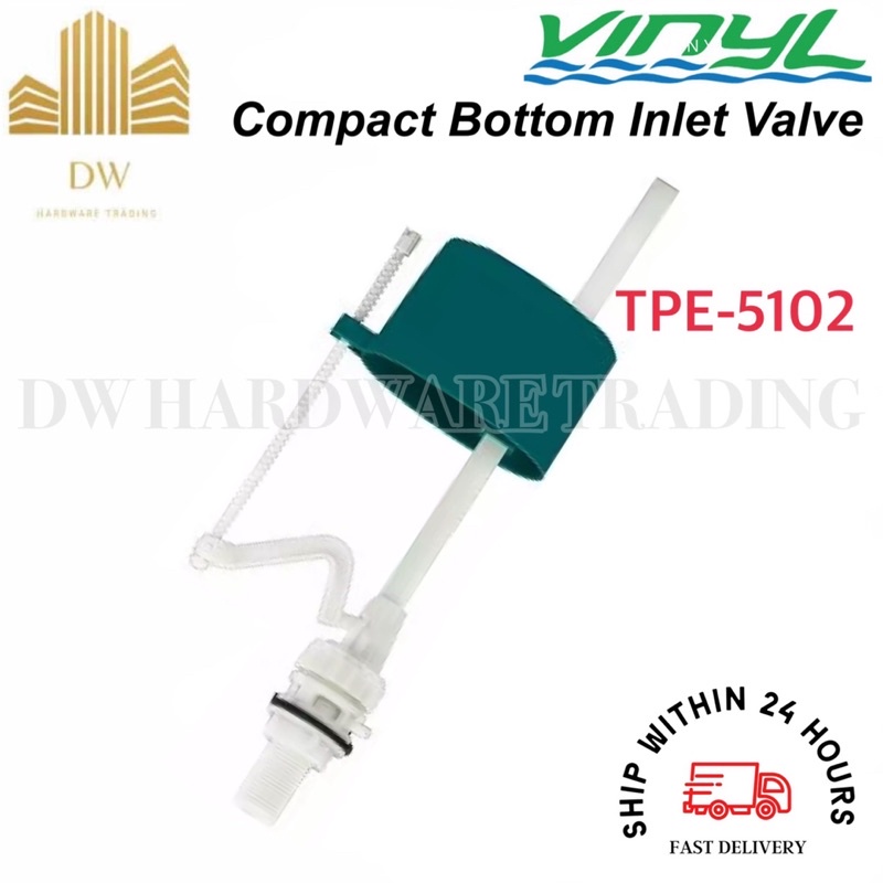 🔥Ready Stock🔥VINYL Compact Bottom Inlet Valve TPE-5102(DIY) | Shopee ...