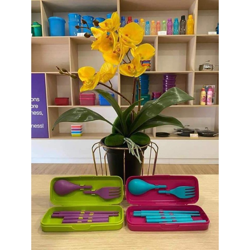 Tupperware Portable Cutlery Set (1pc) | Shopee Malaysia