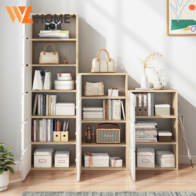 Storage Cabinet Book Cabinet Wardrobe cabinet 6 Tier book shelf with ...