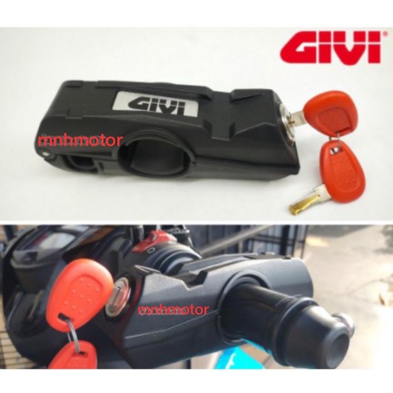 GIVI TL12 TL 12 BRAKE LEVER LOCK ( GIVI HANDLE LOCK SECURITY PROTECTION ...