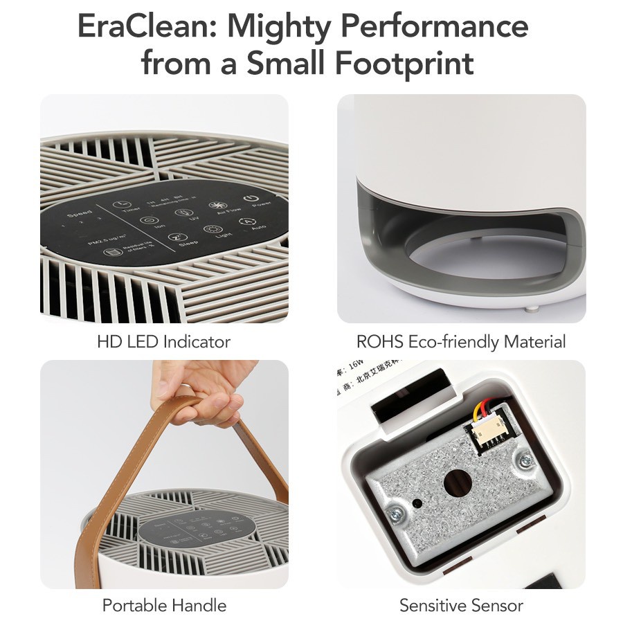 Xiaomi EraClean KJ100F-Q02 Air purifier Hepa Filtration Remove Odor ...