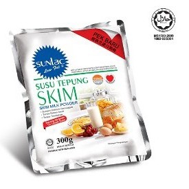 Sunlac Skim Milk Powder 300g | Shopee Malaysia