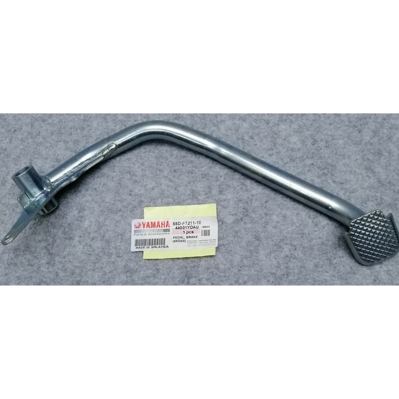 100% ORIGINAL YAMAHA LC135 NEW V2 V3 V4 V5 V6 V7 135LC 55D REAR BRAKE PEDAL BREAK KAKI | Shopee ...