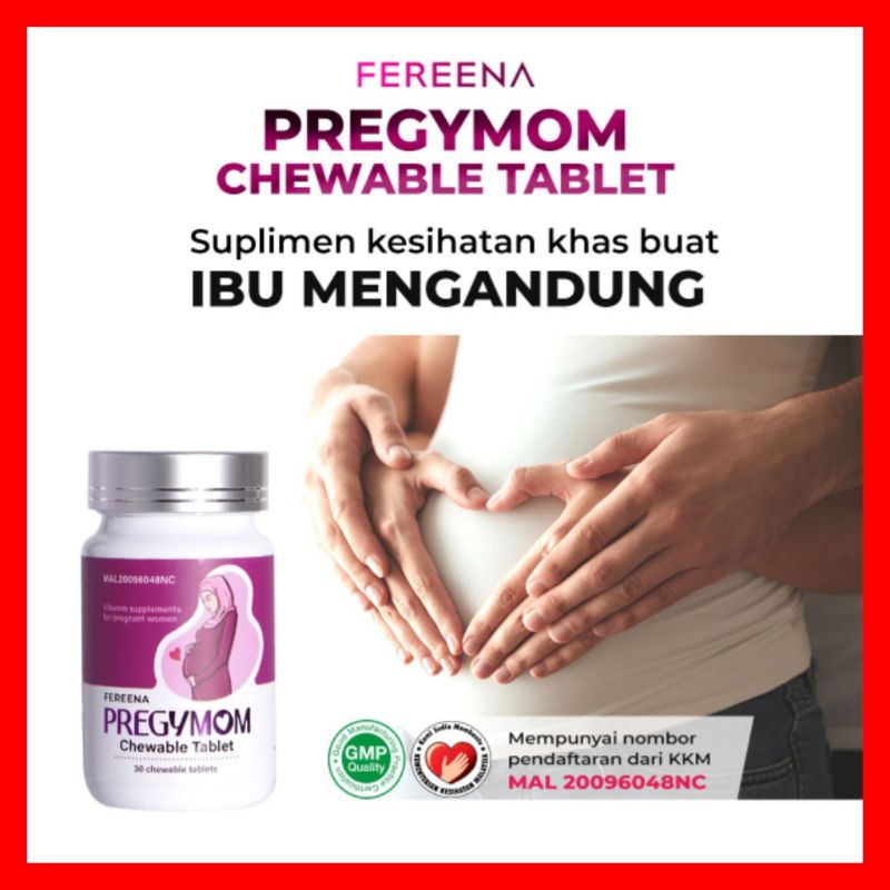 PREGYMOM CHEWABLE TABLET Ready Stock Ubat Ibu Mengandung dan Ikhtiar ...