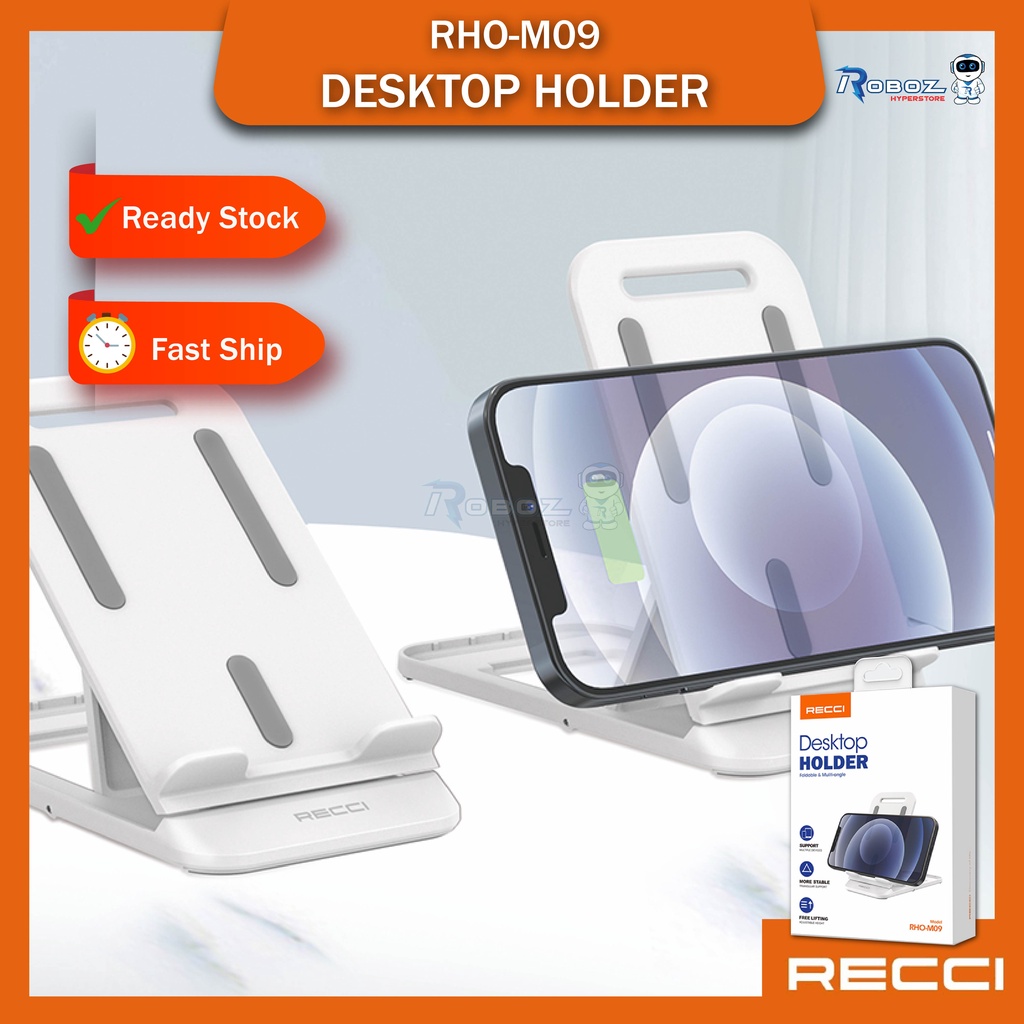 RECCI RHO-M09 MULTI ANGLE FREE ADJUSTMENT DESKTOP STAND | Shopee Malaysia