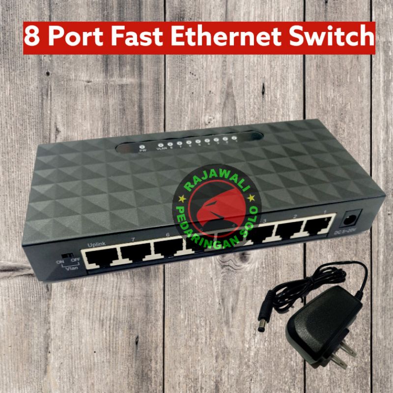 LAN HUB 8 PORT ETHERNET SWITCH | Shopee Malaysia