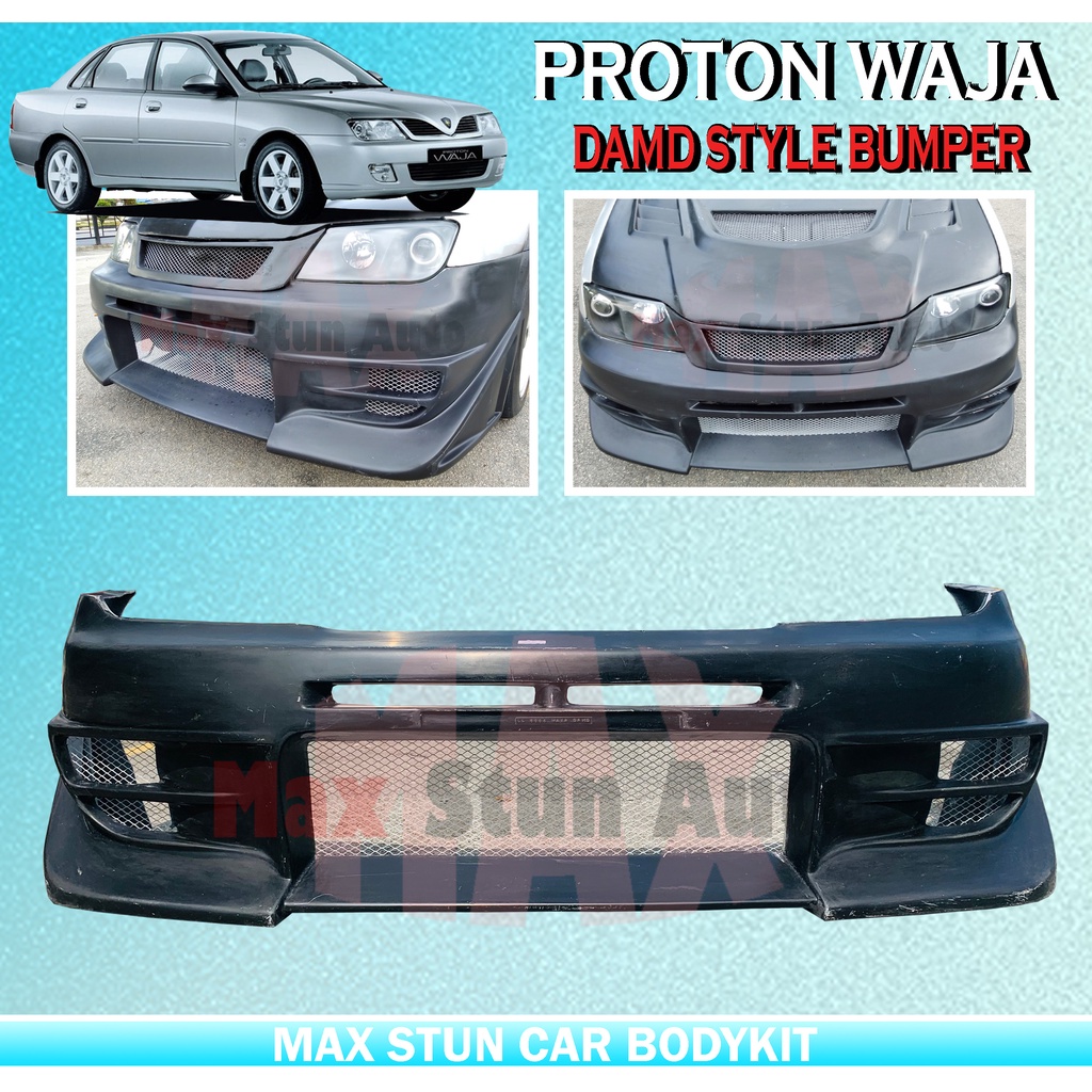 PROTON WAJA MMC WAJA CAMPRO DAMD LOOK FRONT BUMPR (DAMD) BUMPER DEPAN ...