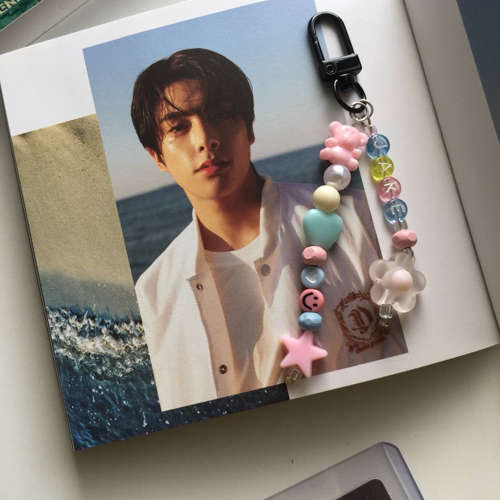 kpop ENHYPEN phone keyring beaded handmade jake keyring (free enhypen ...