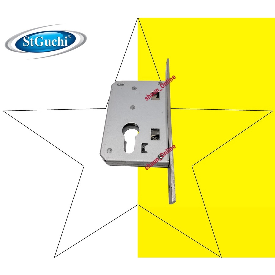 St Guchi SGML 181 Siding Mortice Lock - Double Hook | Shopee Malaysia