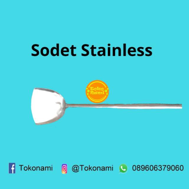 Sodet - Stainless Spatula | Shopee Malaysia