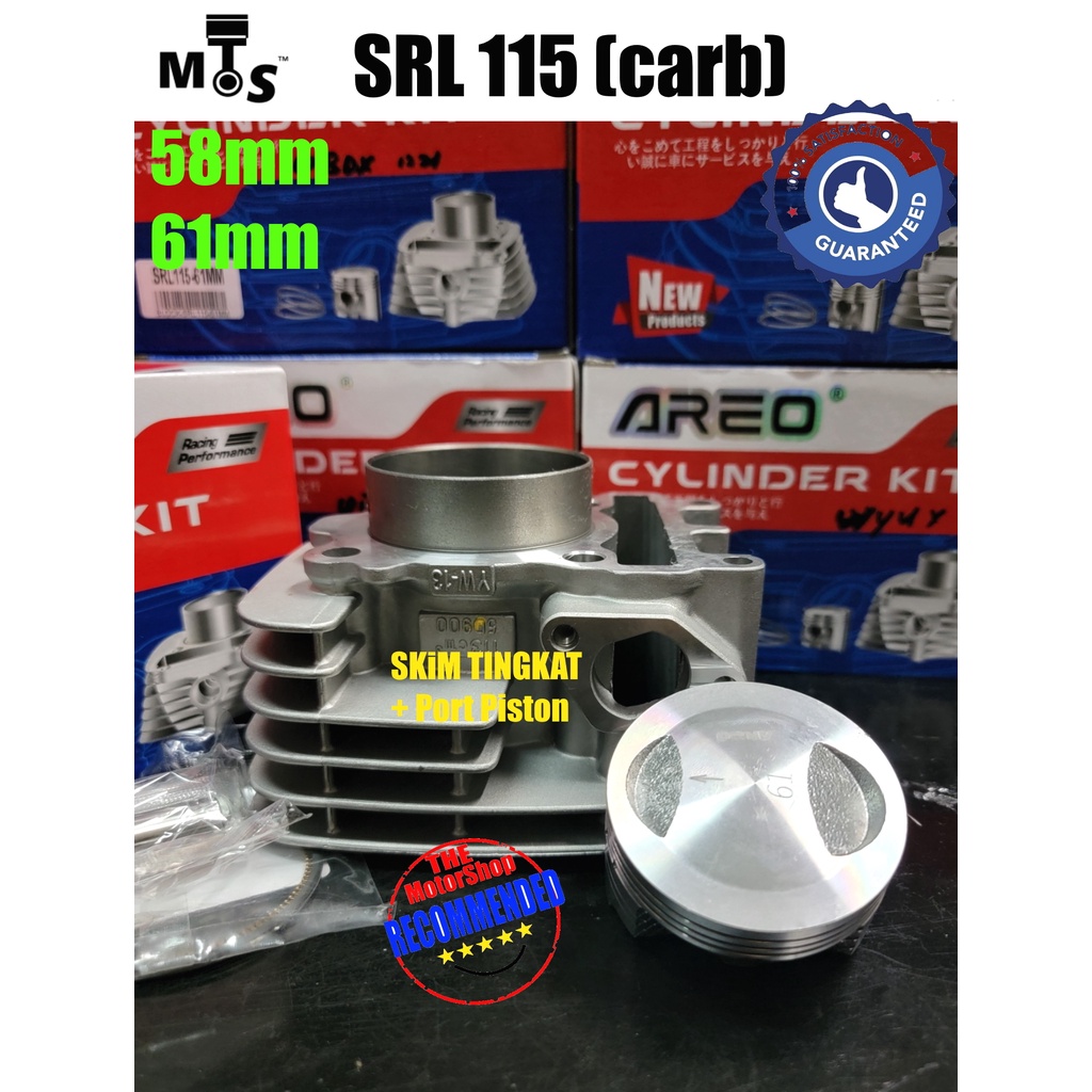 👍!! (+TDC) SKIM Tingkat!! AREO 61mm / 58mm (DOME Piston) SRL115 ...