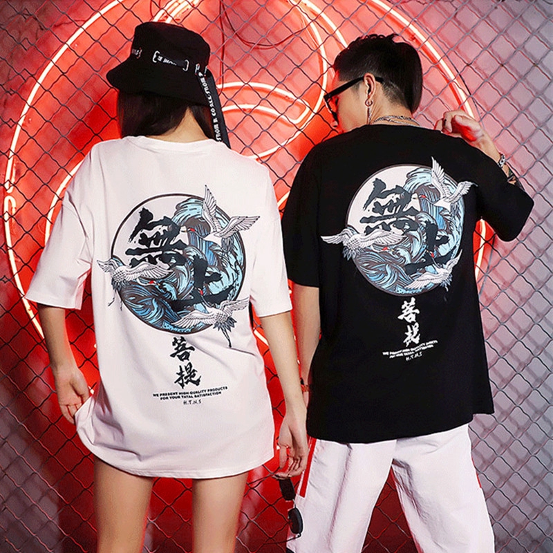 (Size S-8XL)ins Short T shirt men and women summer shirt Fashion Student Oversize Hip hop street ...