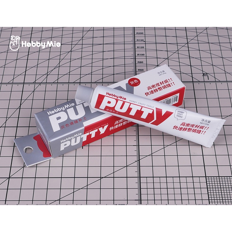 HOBBYMIO FAST DRYING PUTTY - Grey Colour High Density/Fast Drying Putty ...