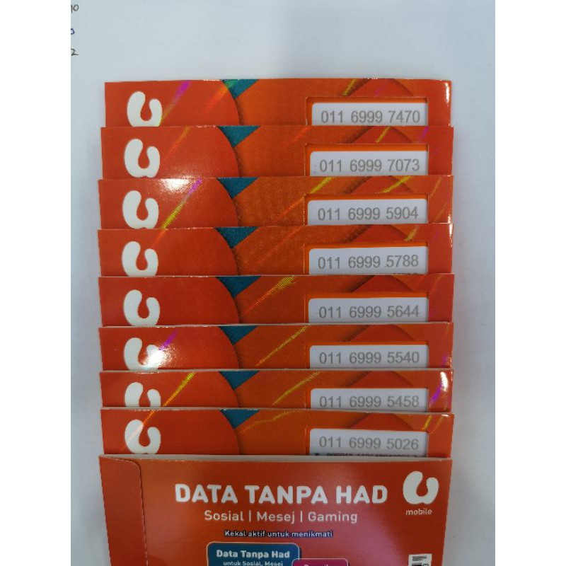 UMOBILE /UMOBILE FUNZ /UMOBILE VIP NUMBER FOR SELL🔥🔥🔥 | Shopee Malaysia