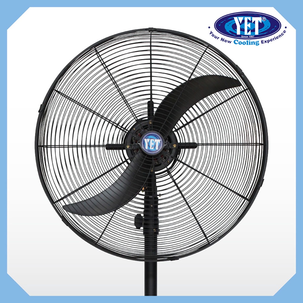 YET Eco 26S Heavy Duty 26 Inch Powerful Industrial Stand Fan 12300m3/h ...