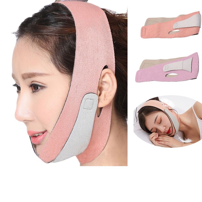 Ready Stock🔥Double Chin Strap Facial Slim Mask V-face Belt Facial ...