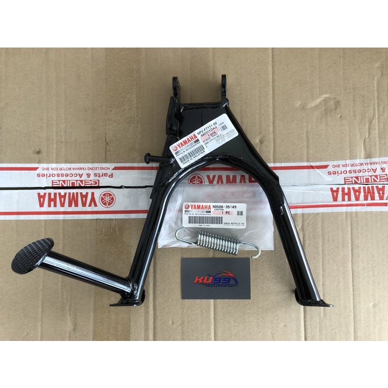 ORIGINAL RXZ DOUBLE STAND MAIN STAND TONGKAT DUA SEKALI SPRING 100 ...
