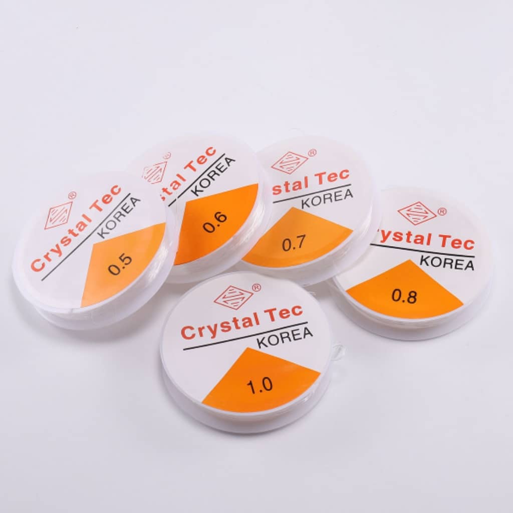 Elastic Chord Korea Crystal Tec Rope String Thread Tali DIY Gelang ...