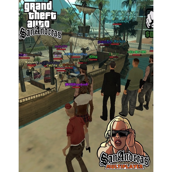 GTA San Andreas Multiplayer ( PC ) / GTA SA:MP ⭐⭐⭐⭐⭐ | Shopee Malaysia