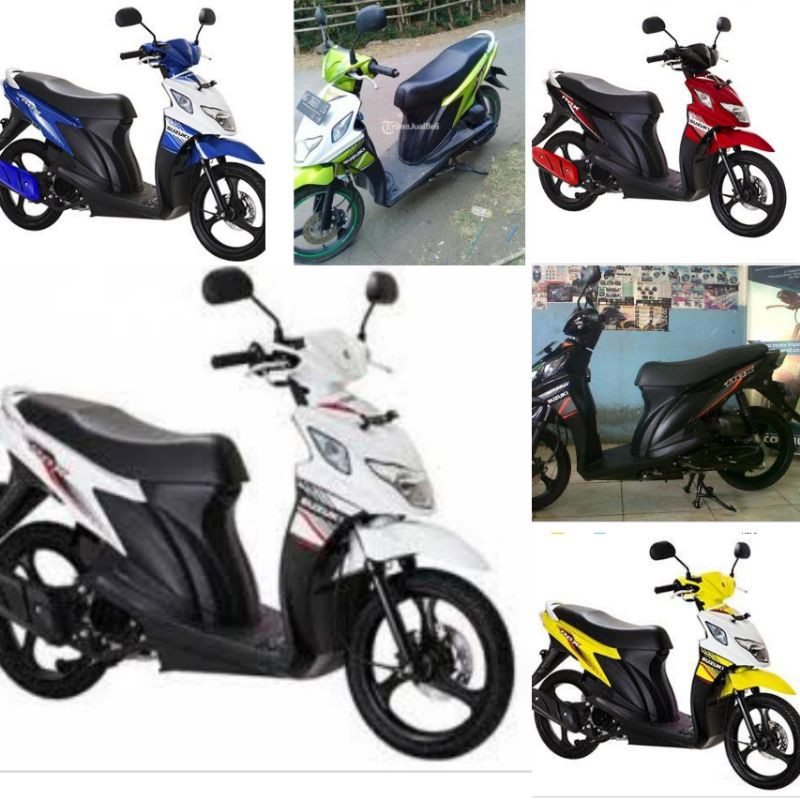 Suzuki Nex 2014 Multicol Stard Full Set Body Decal Sticker f Motcycle ...