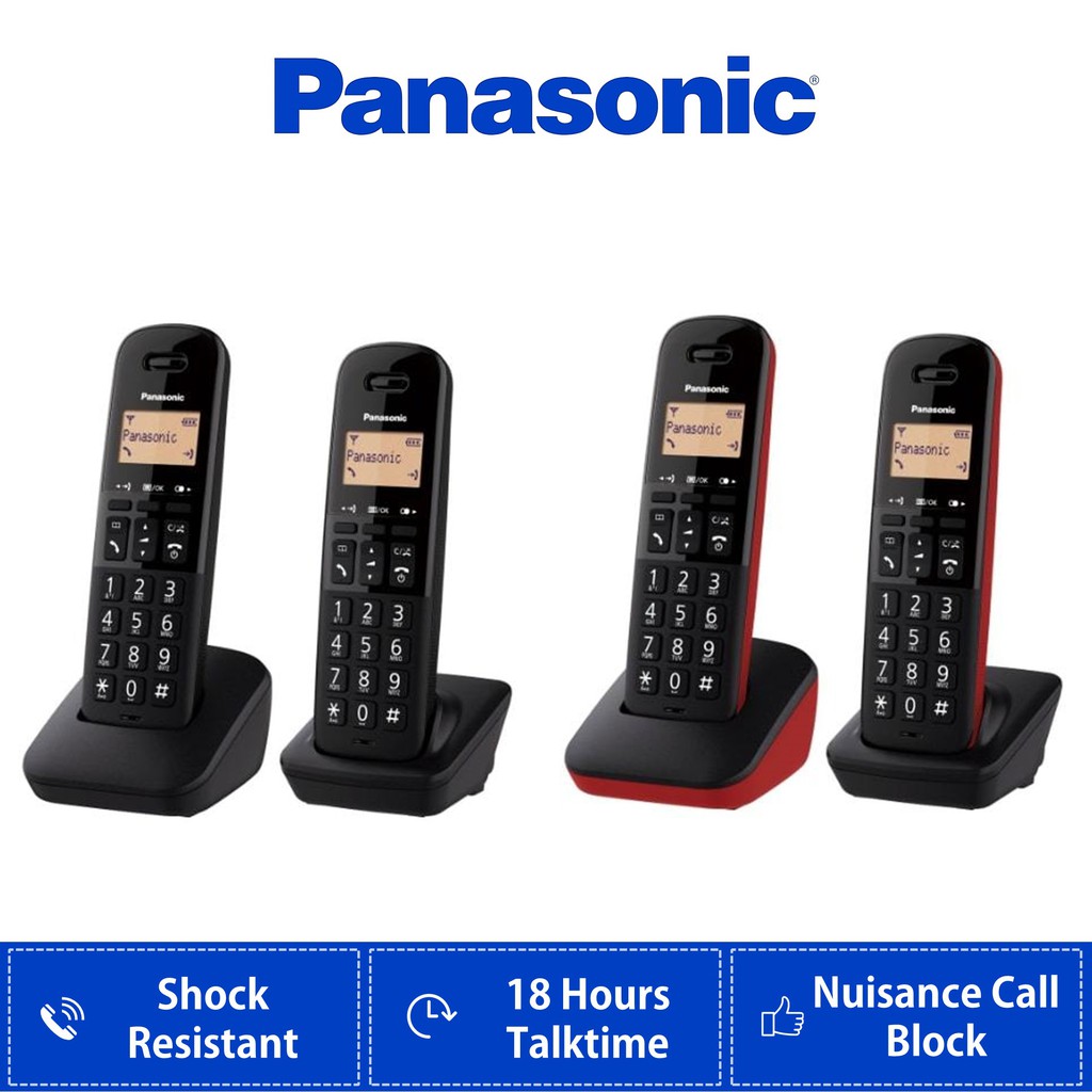 Panasonic Cordless Phone DECT Phone KX-TGB31ML2 House Phone | Office ...