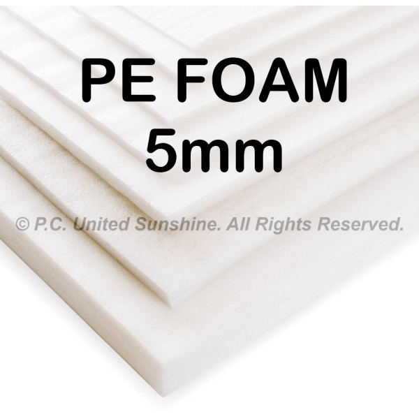 PE FOAM 5MM Polyethylene Closed Cell Foam Sheet Multipurpose Layering ...