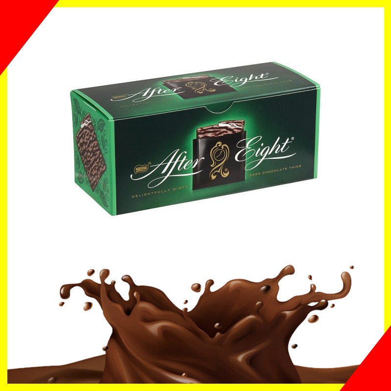 Nestle AFTER EIGHT Mint Chocolate Thins 200g | Shopee Malaysia