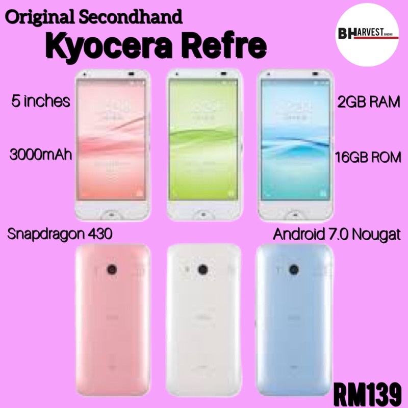 Kyocera Rafre (2+16) Original Second | Shopee Malaysia