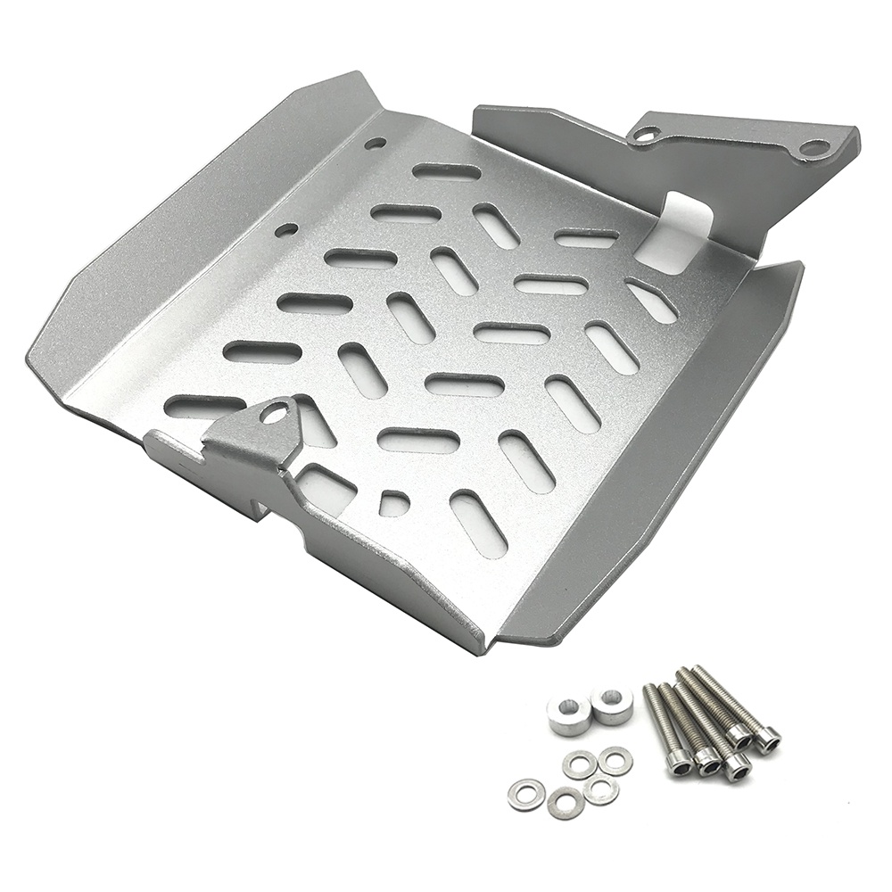 Motorcycle Stainless Steel Skid Plate Engine Protector Guard Chassis ...