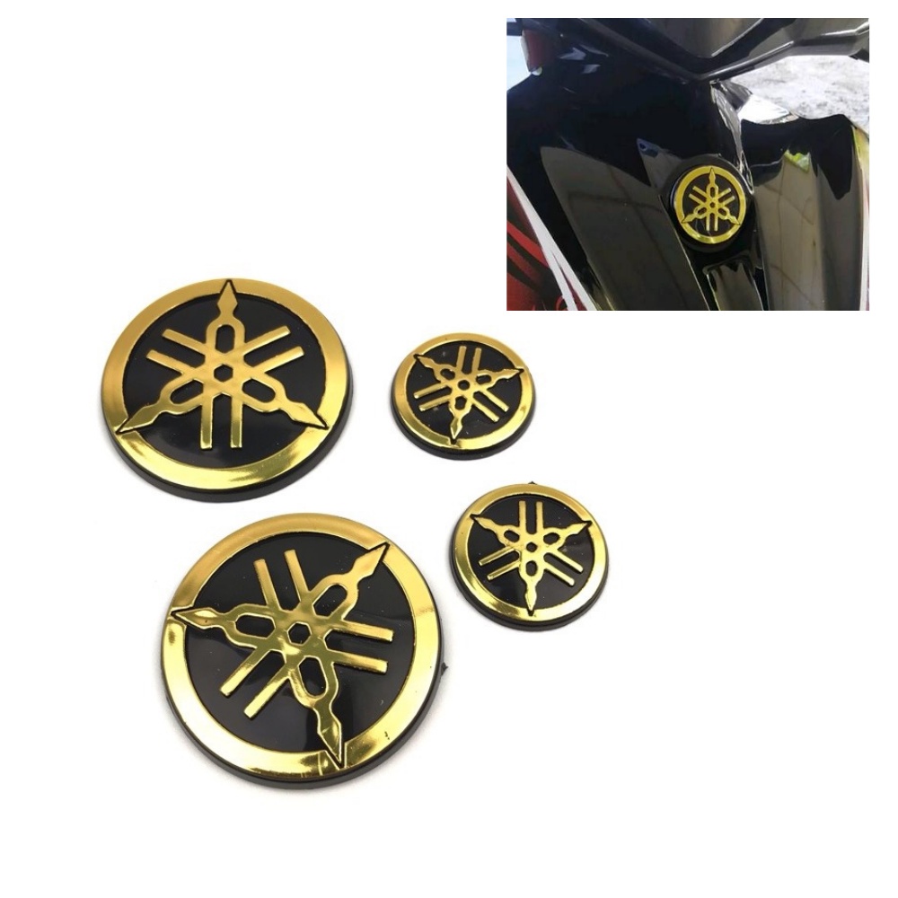 ( 2 BIG 2 SMALL ) 1 SET STICKER LOGO YAMAHA EMBLEM Y15ZR Y15 LC135 ...