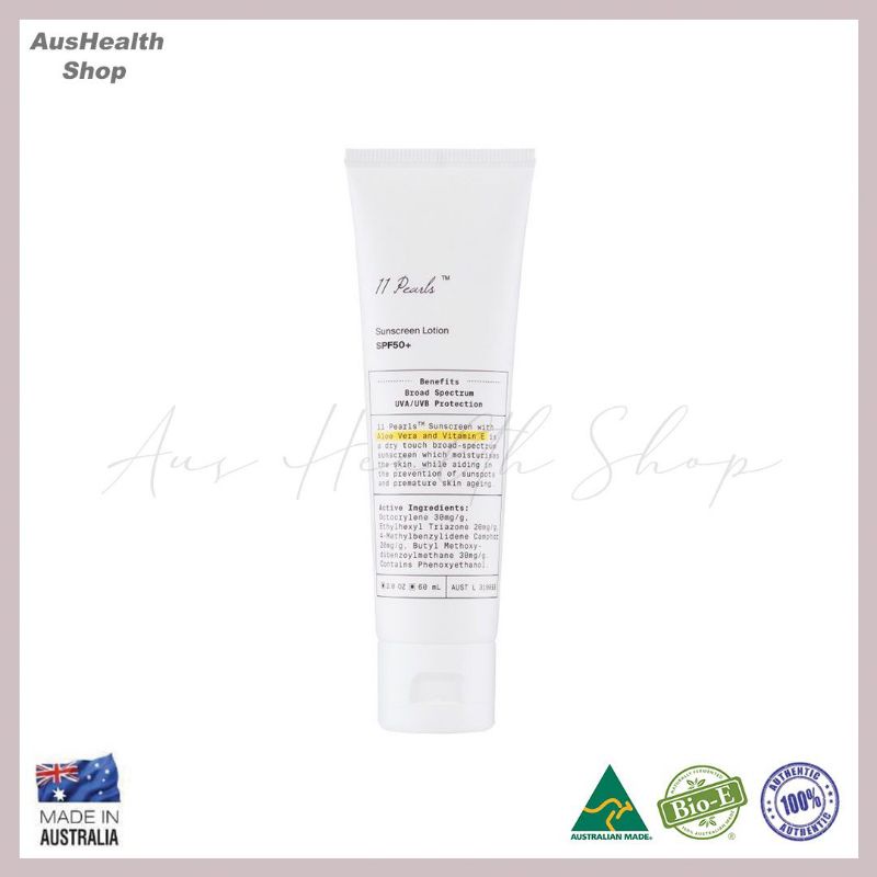 Unichi 11 Pearls Sunscreen Lotion SPF50+ 60ml (EXP 02/2025) | Shopee ...