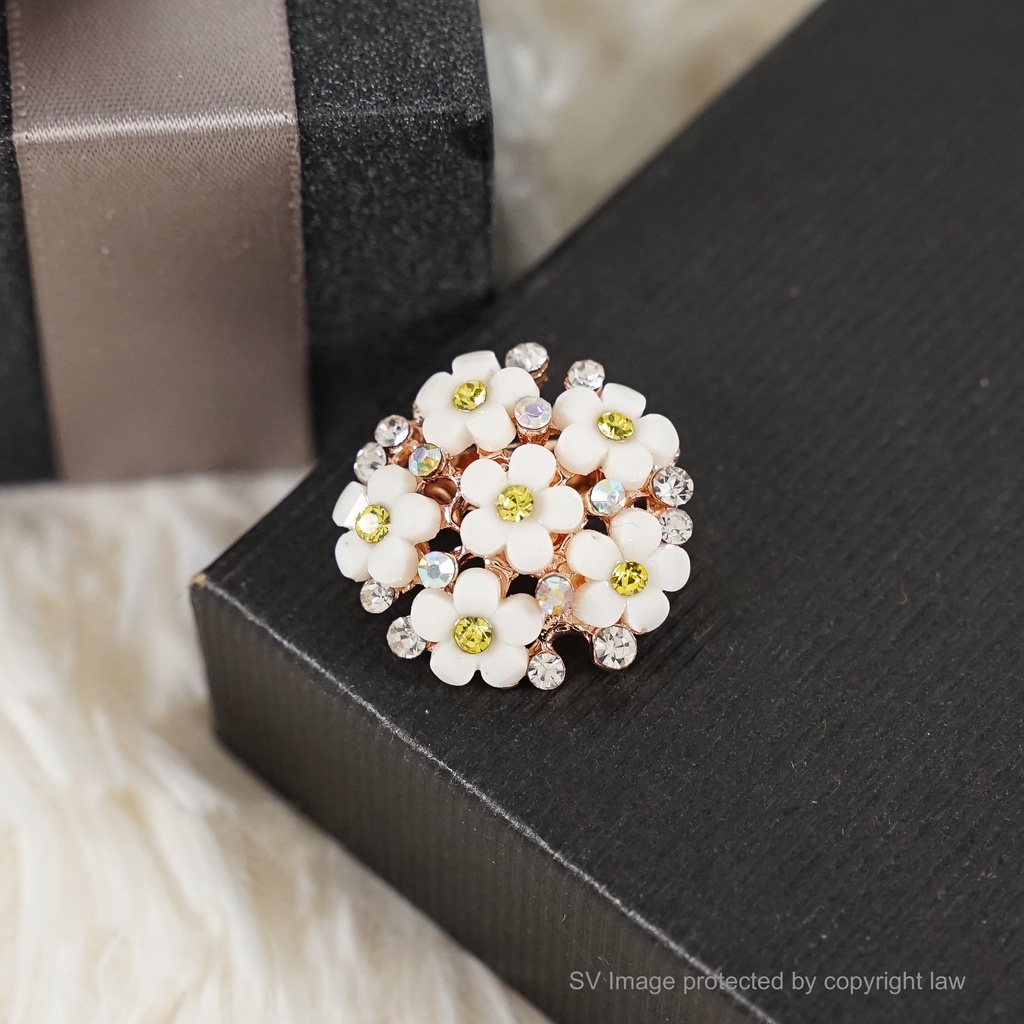 Kerongsang Baby Brooch Tudung Bentuk Bunga Set Kiri Kanan Single Pin ...