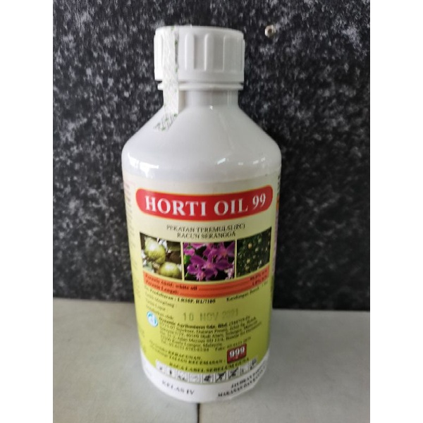 1L Horti Oil Agricultural White Oil 99.0% Racun Serangga KoyaTeritip ...