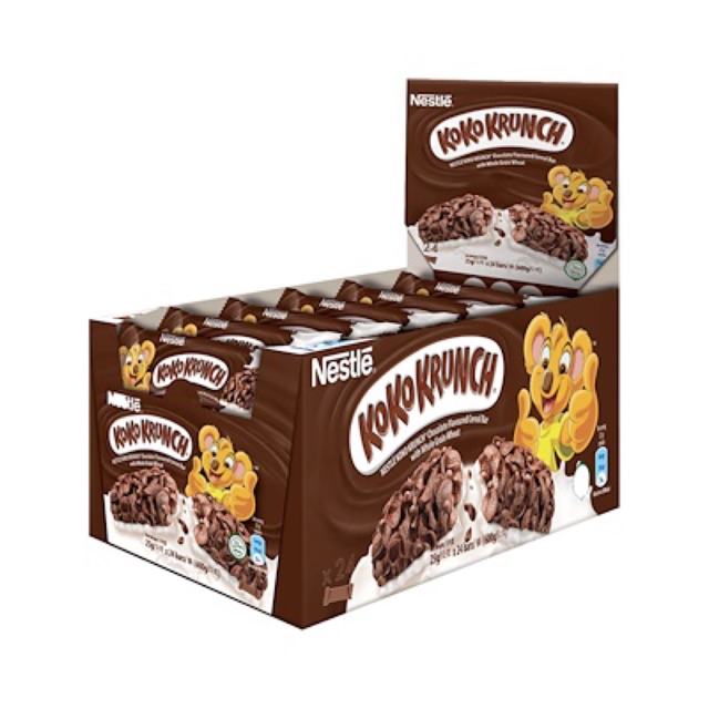 Nestle Koko Krunch Chocolate Cereal Bar (25g X 24 Bars) | Shopee Malaysia