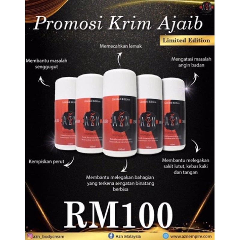 🔥🔥CREAM PANAS AZN PROMO🔥🔥 | Shopee Malaysia