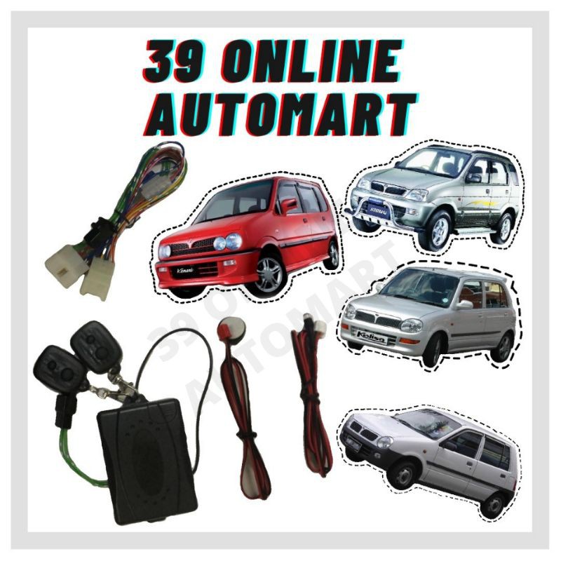PERODUA KANCIL/ KEMBARA/ KELISA/ KENARI PLUG N PLAY ALARM | Shopee Malaysia