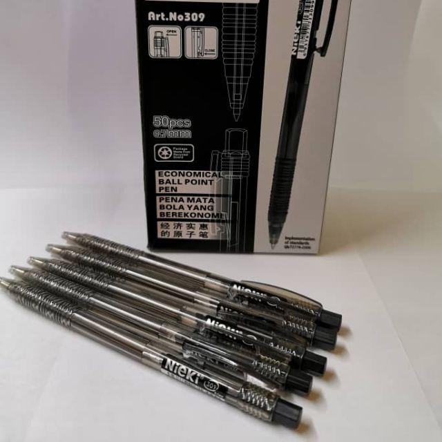Nieki Ball Pen 50's/Box | Shopee Malaysia