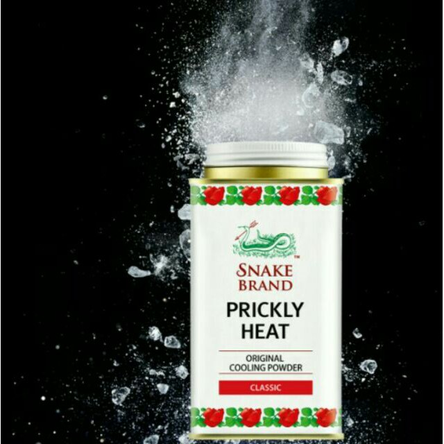 ORIGINAL Classic Prickly Heat Cooling Powder / Talc Powder | Shopee ...