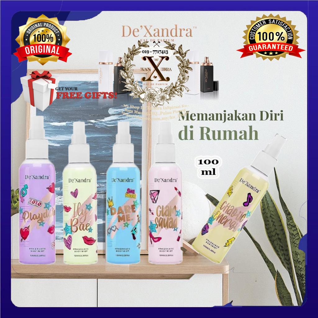 PERFUME BODY MIST DE’XANDRA 💯%💐De’Xandra Perfume💯%💐 ORIGINAL DEXANDRA ...